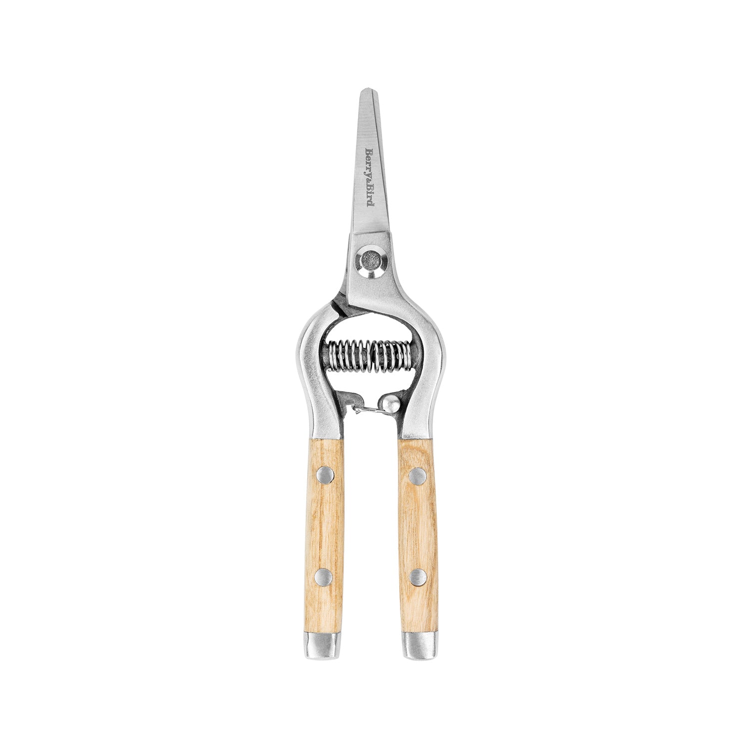 Wooden Handle Pruning Secateurs – Berry&Bird